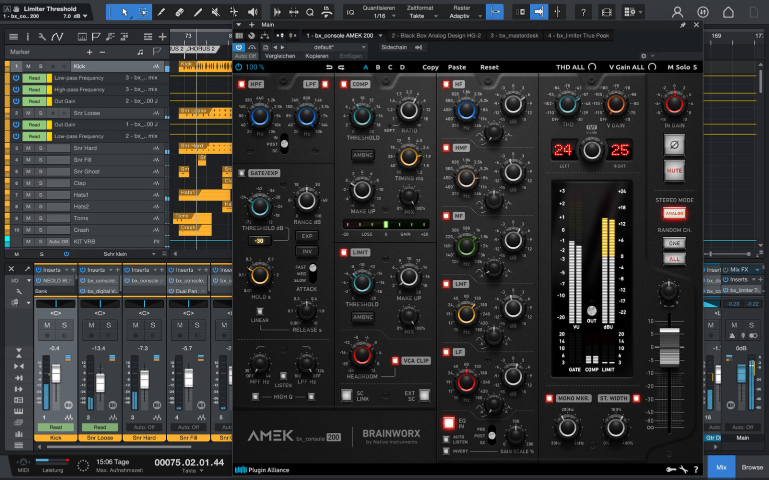 插件联盟系列梦幻通道条插件！Plugin Alliance bx_console AMEK 200 v1.0.0 WIN版 | 声音猎手