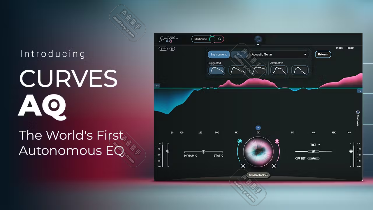 全新WAVES15新增Curves AQ智能EQ混音插件！Waves Ultimate 15 v2025.04.07 WIN&MAC（新增2025.04.07版本，MAC支持一键激活） | 声音猎手